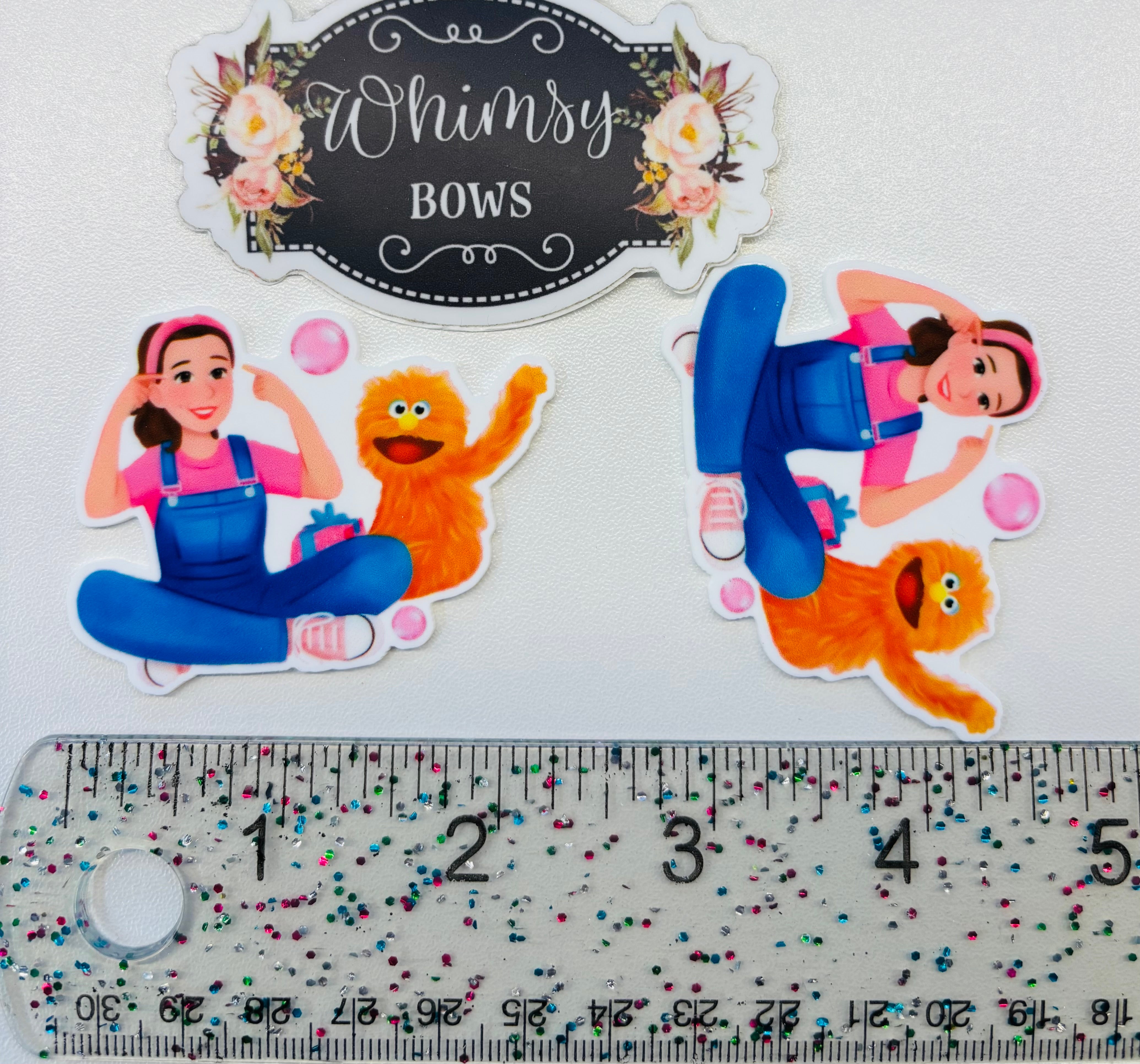 MS RACHEL LARGE RESIN – Whimsy Ribbons and Bows