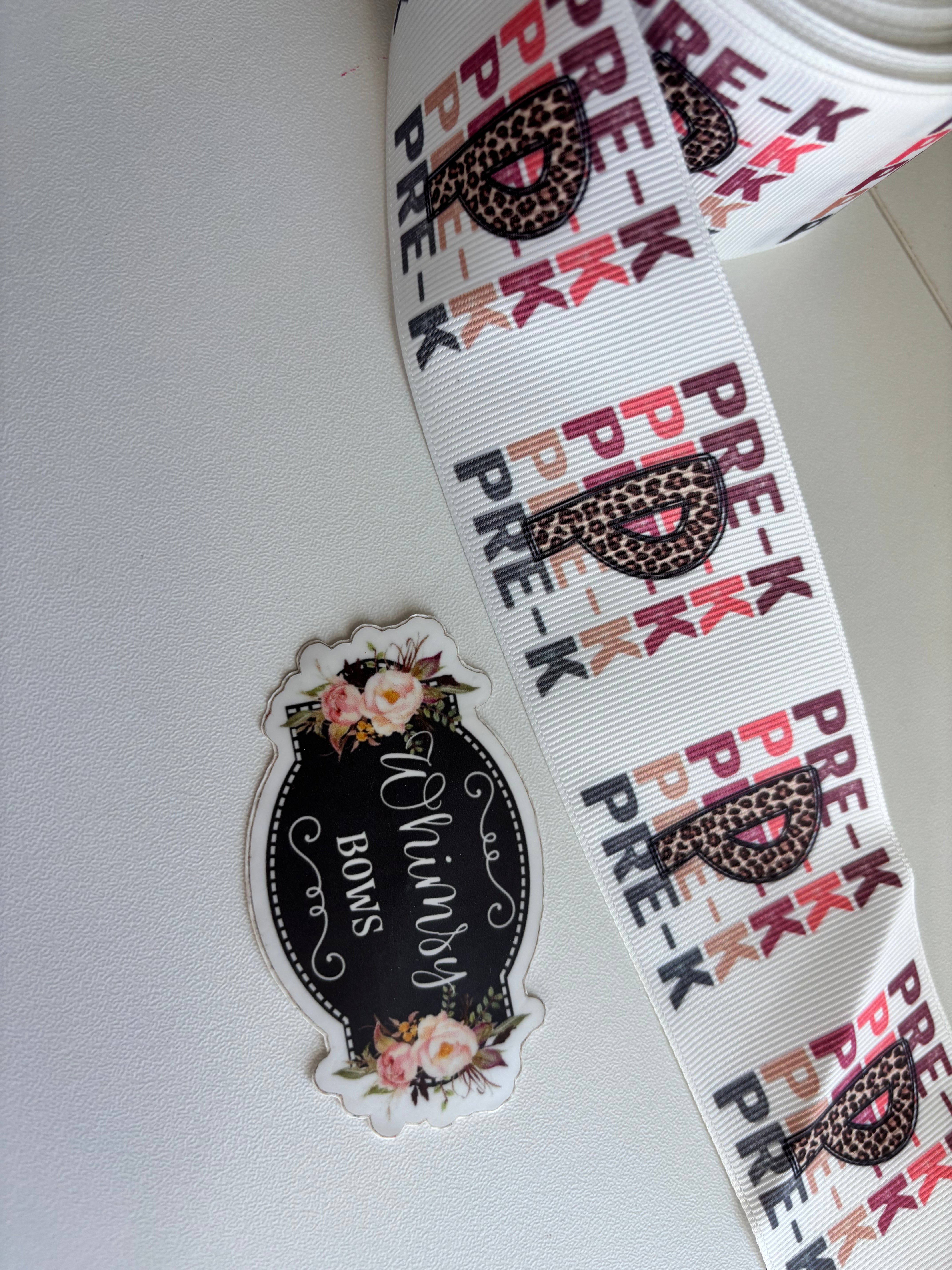 PRE-K 2 inch Ribbon – Whimsy Ribbons and Bows